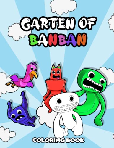 Garten of BANBAN Coloring Book: Banban's Kindergarten Escape game ...