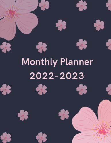 2022-2023 Monthly Planner: 24 Months Yearly Planner Monthly January ...