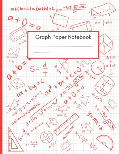 Graph paper notebook: Grid Paper for Math and Science Students | 110 ...