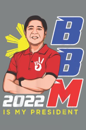 BBM 2022 Peace Red All Bong Bong Marcos my President: Heart Journal ...