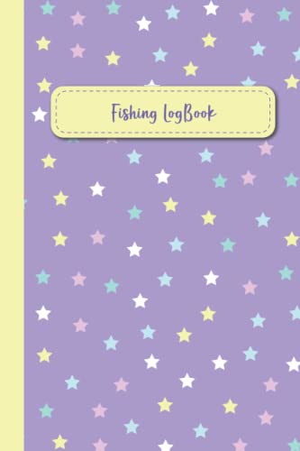 Cute Stars Pastel Pattern Fishing LogBook: Sweet Stars Pastel Pattern ...