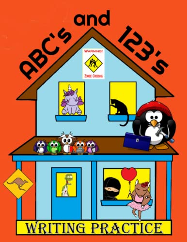 Preschool prep hand writing practice ABC's and 123's: Hand writing ...