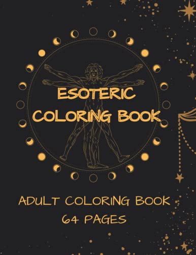 ESOTERIC COLORING BOOK: ADULT COLORING BOOK 64 PAGES by Nicole Brown ...