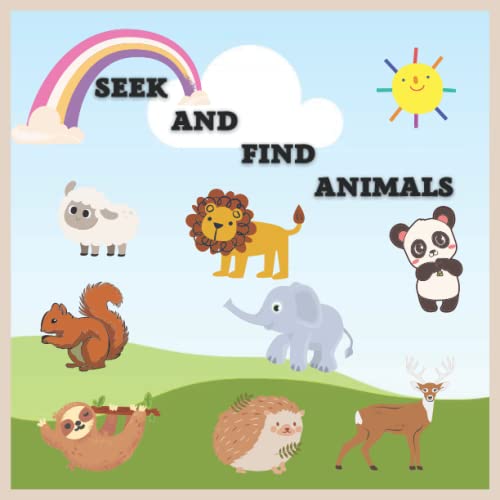 SEEK AND FIND ANIMALS: Seek & Find Animals: Amazing Animals - An ...