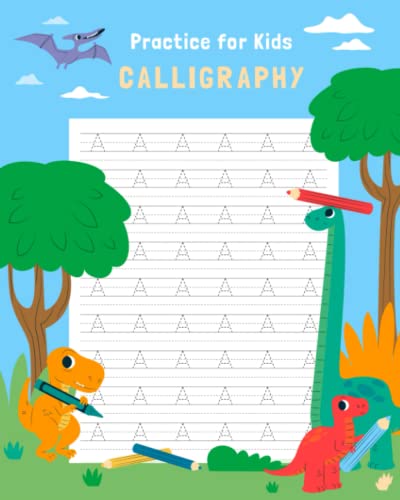 Handwriting Practice Book for Kids: A B C Penmanship Workbook and ...