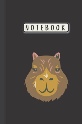 Capybara Notebook: Blank Lined Journal Notebook Gift for Animal Lovers ...