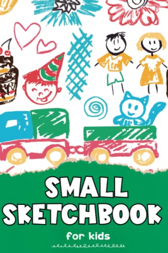 Small Sketchbook for Kids: 100 Pages Cute Toddler Drawing Pad by ...