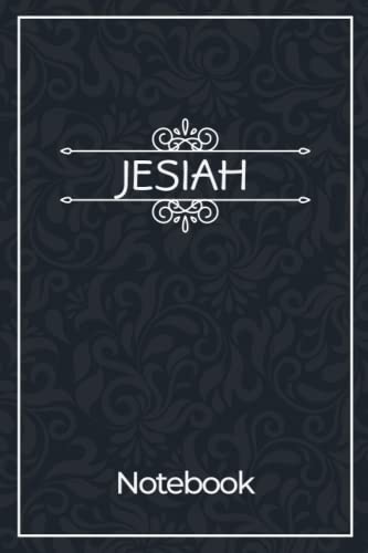 Jesiah Gifts: Personalized Notebook for Jesiah / Cute Blank Lined ...