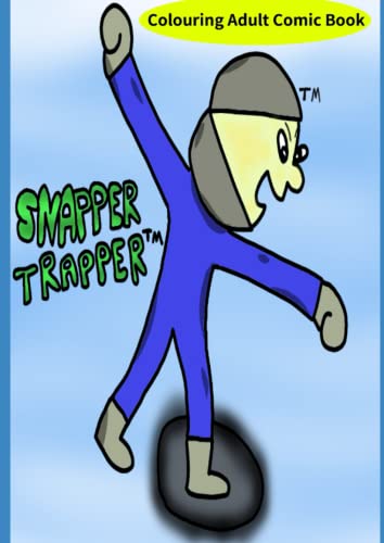 Snapper Trapper™ Colouring Adult Comic Book by Elidio de Vasconcelos ...