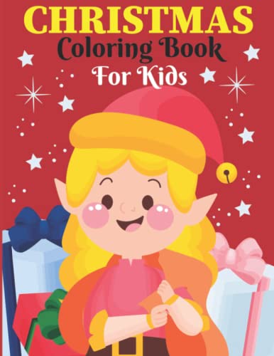 Merry Christmas Coloring Book for Kids: Fun Christmas Holiday Designs ...