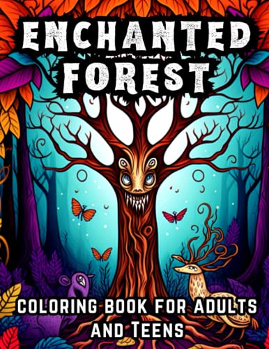 Enchanted Forest Adventures Coloring Book: Color Your Way Through a ...