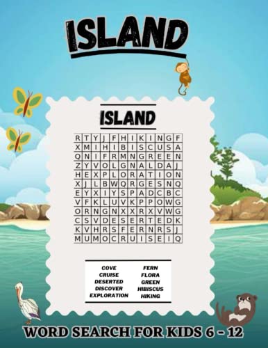 Island Word Searches: A nice and fun puzzle suitable and educational ...