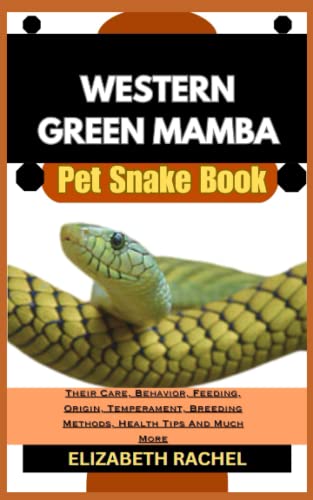 WESTERN GREEN MAMBA Pet Snake Book: Their Care, Behavior, Feeding ...
