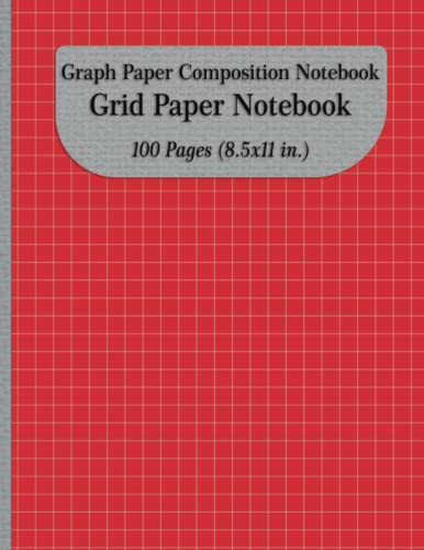 Graph Paper Notebook; Grid Paper for Math and Science Students: Grid ...
