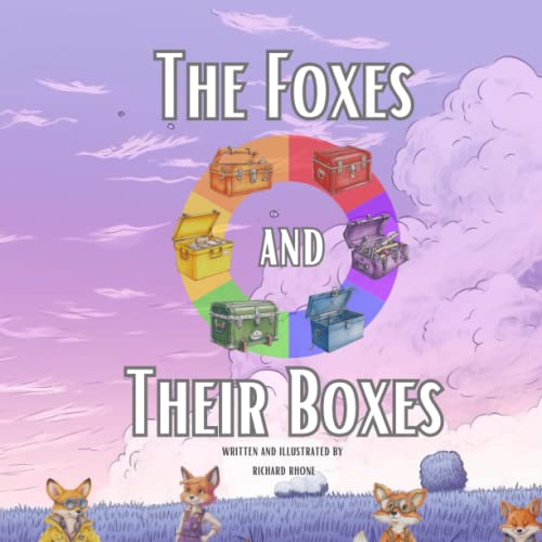 The Foxes and Their Boxes: A Picture & Colouring book that teaches ...