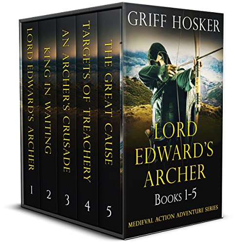 THE LORD EDWARD'S ARCHER BOX SET 1-5 five gripping historical fiction ...