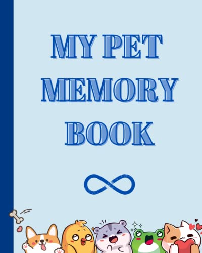 Pet Loss Memory Book: A Fill-in-the-Blank Companion Guide to Grieve ...