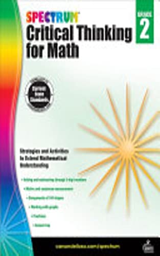 Spectrum 2nd Grade Critical Thinking Math Workbook, Ages 7 to 8, Second ...