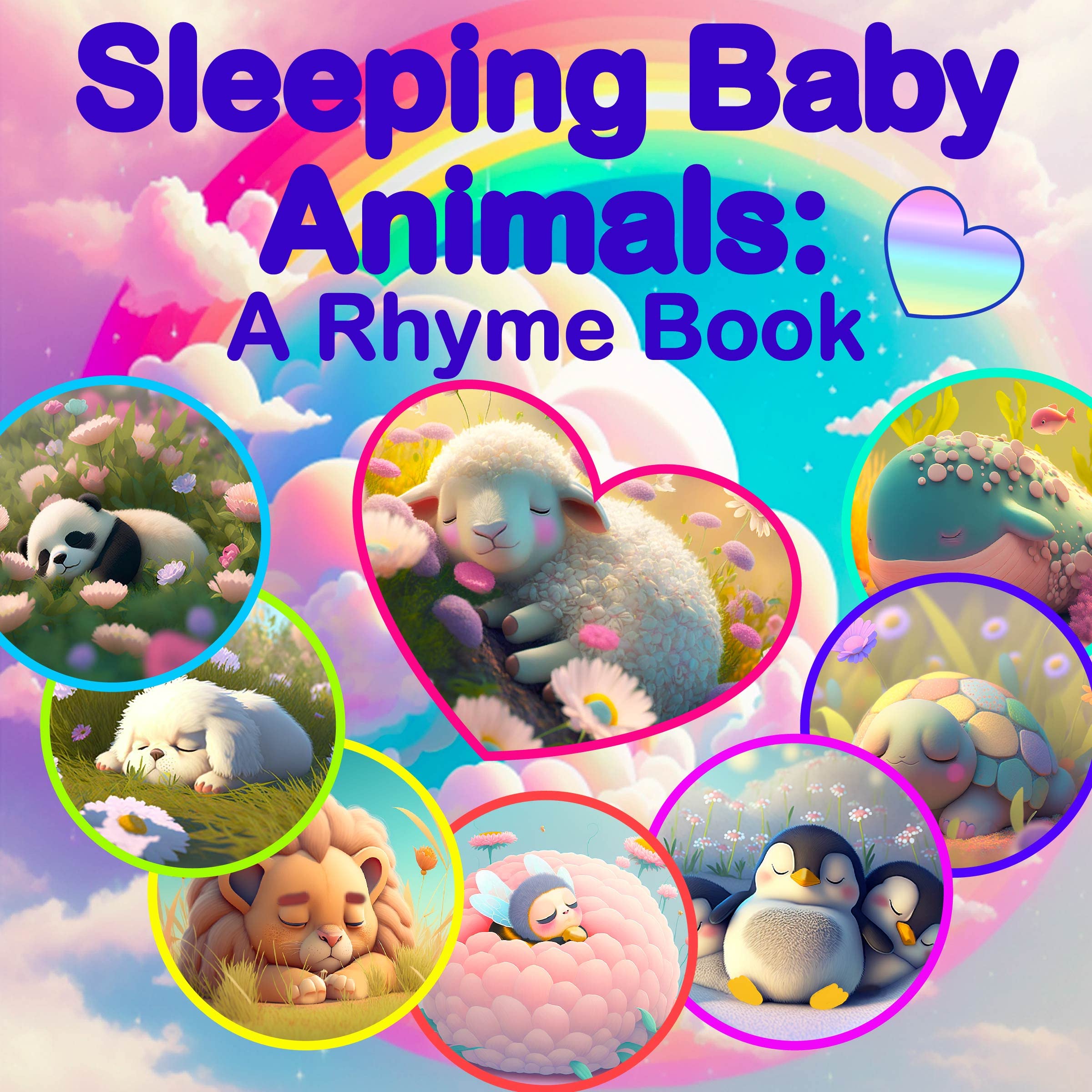 Baby Animals Sleeping a Rhyming Bedtime Story Book for Children: Nap ...