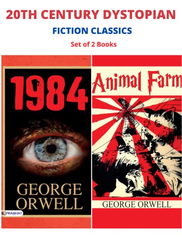 20TH CENTURY DYSTOPIAN FICTION CLASSICS: ANIMAL FARM/ 1984 by GEORGE ORWELL: Orwellian ...