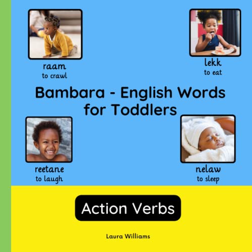 Bambara - English Words for Toddlers - Action Verbs: Teach and Learn ...