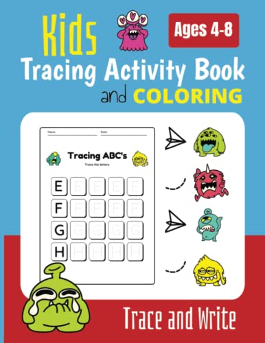 Kids Coloring and Tracing Activity Book by FRISS | Goodreads