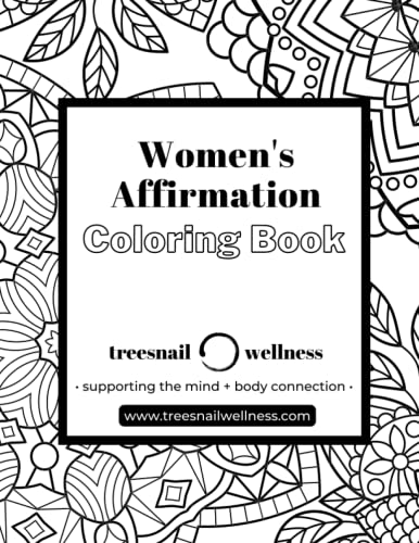 Affirmation Coloring Book for Women: Adult Coloring Book with ...
