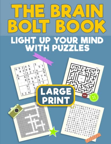 The Brain Bolt Book: Light Up Your Mind with Puzzles by Kim A Popovich ...