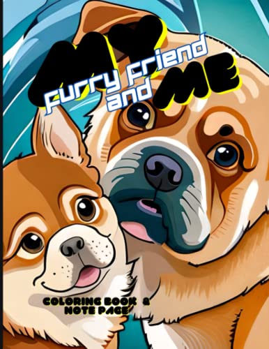 My furry friends and Me: Puppies of Different Breeds: A coloring book ...