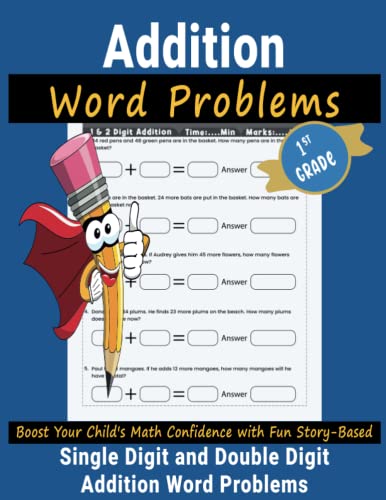 Addition Word Problems 1st Grade: Boost Your Child's Math Confidence ...