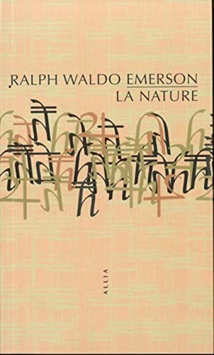 La Nature by Ralph Waldo Emerson | Goodreads
