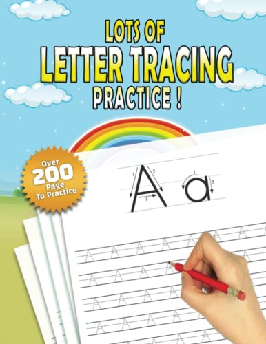 Lots of Letter Tracing Practice !: Alphabet Handwriting Practice ...