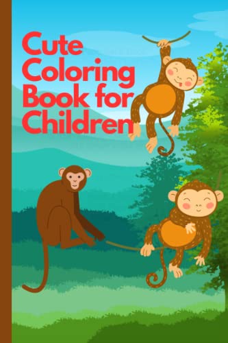 Cute Coloring Book for Children: A Fun and Educational Coloring ...