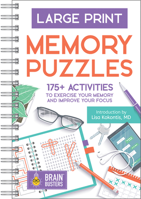 Large Print Memory Puzzles: 175+ Puzzles and Activities for Adults to ...