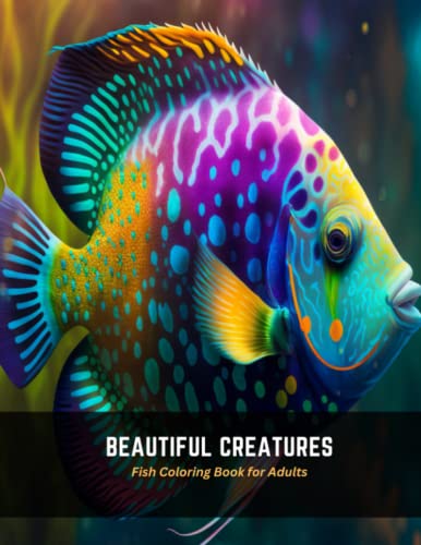 Beautiful Creatures: Fish Coloring Book for Adults by Frankie Stone ...