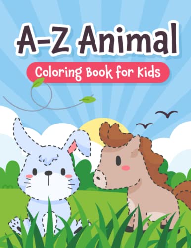 ABC animal coloring book for children to draw and paint. To train ...