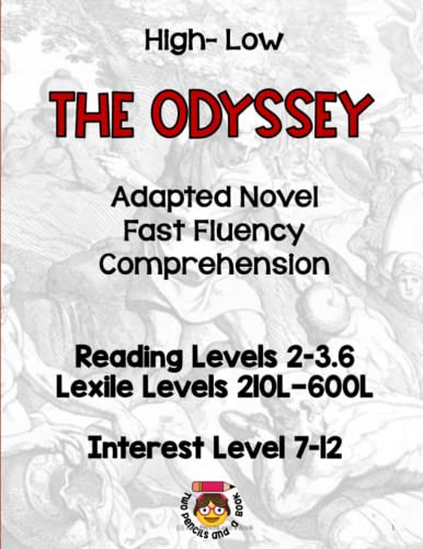 The Odyssey Adapted Novel High Interest Low Level Fast Fluency and ...