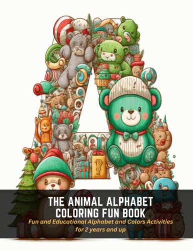 The Animal Alphabet Coloring Fun Book: Fun and Educational Alphabet and ...
