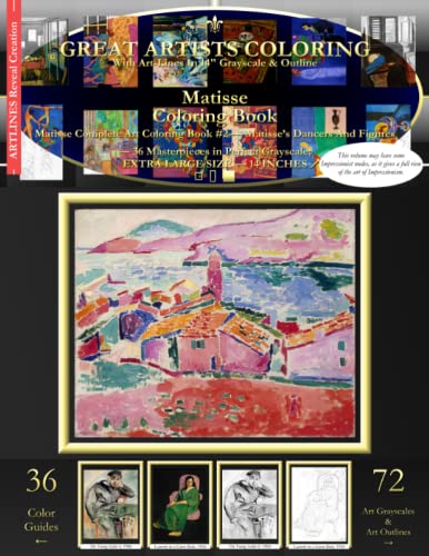 Matisse Coloring Book: Matisse Complete Art Coloring Book #2 - Matisse ...
