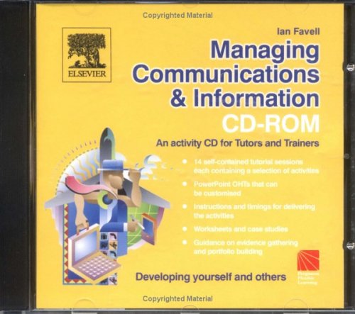 Managing Communications & Information: An activity CD for Tutors and Trainers : Developing ...