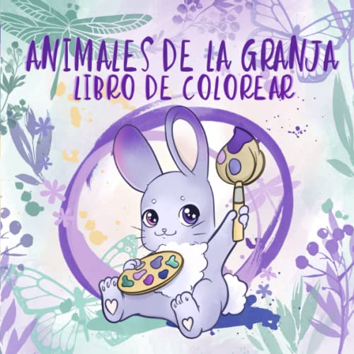 Animales de la Granja: Libro de Colorear: Una Aventura por el campo ...