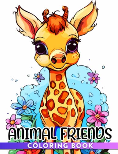 Animal Friends Coloring Book: A Heartwarming Journey of Animal ...