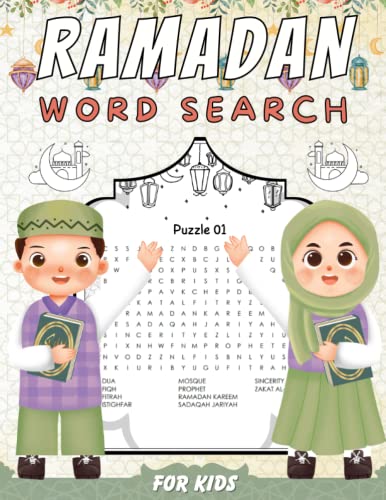 Ramadan Word Search Book For Kids: Discover Ramadan Traditions with This Engaging Word Search ...