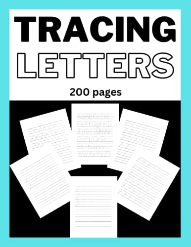 Tracing Letters - For Kids Uppercase & Lowercase Handwriting Practice ...