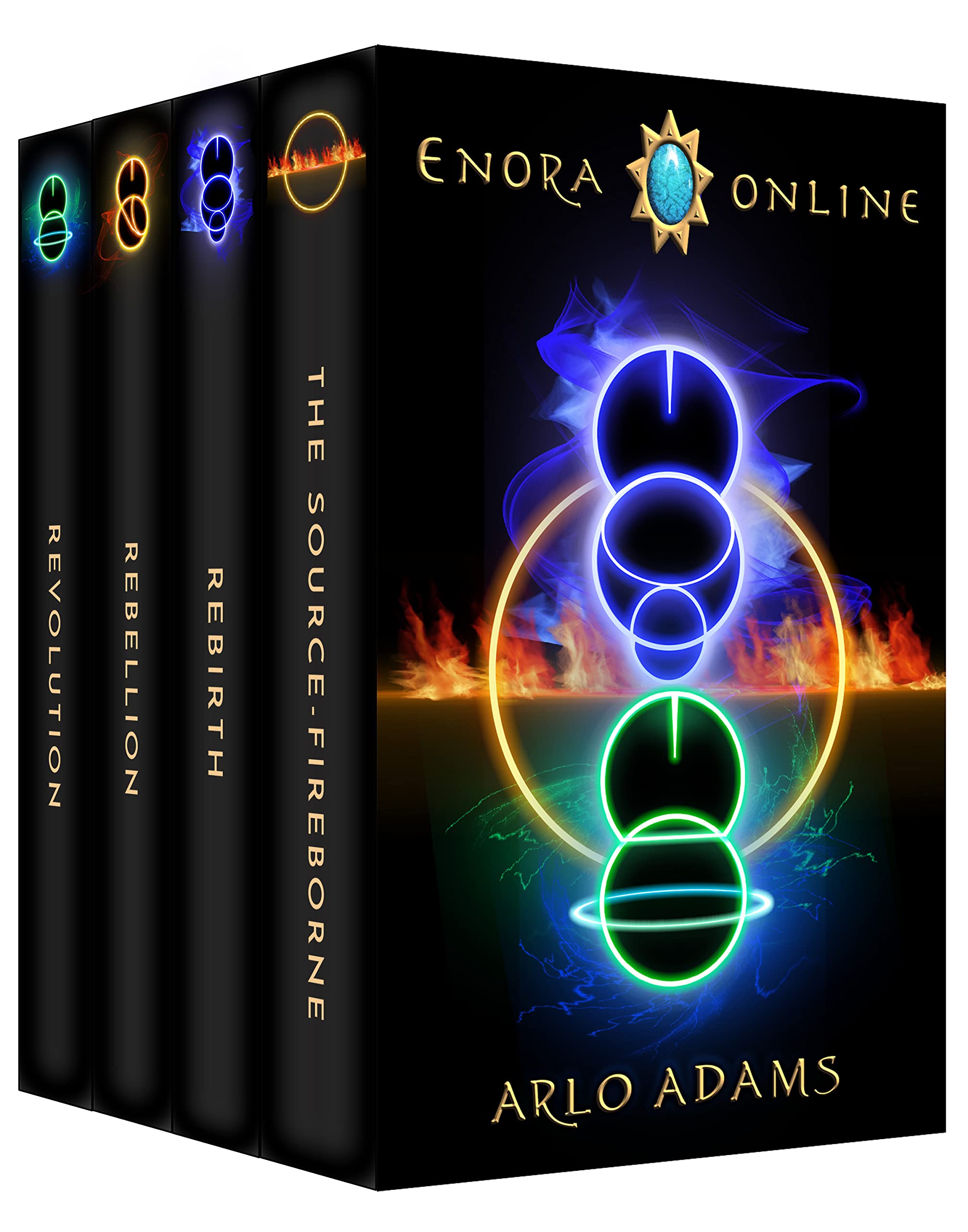 Enora Online Boxed Set Volumes 7.5-10: A LitRPG GameLit Fantasy ...