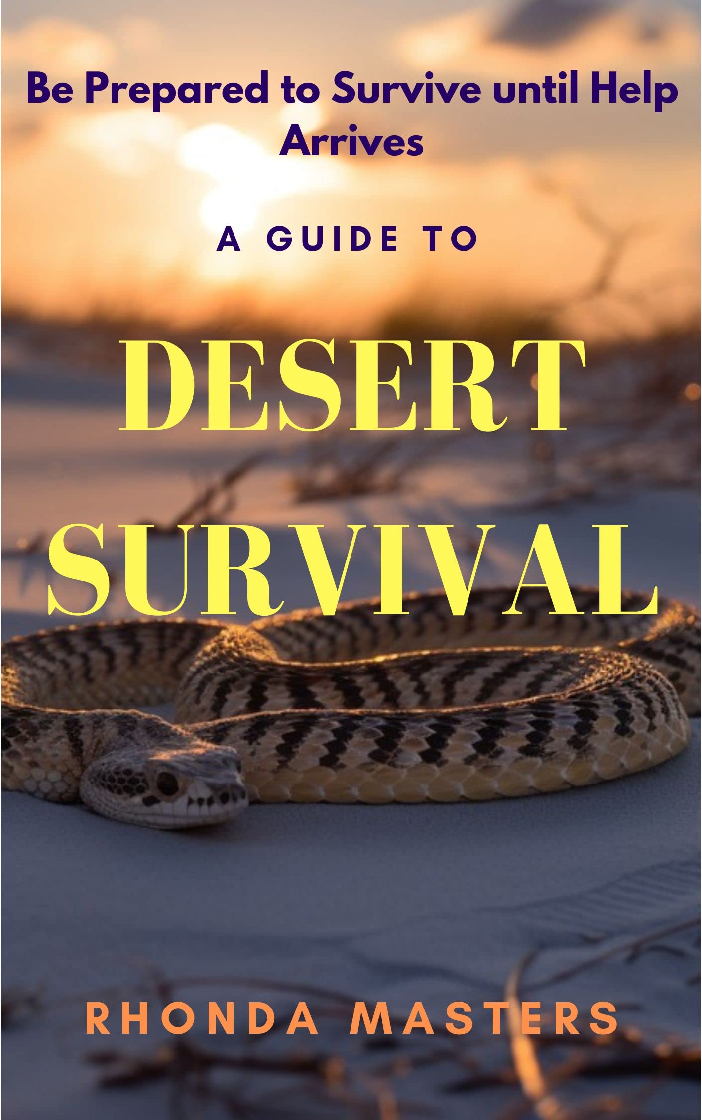 A Guide to Desert Suvival: Be prepared to survive until help arrives by ...