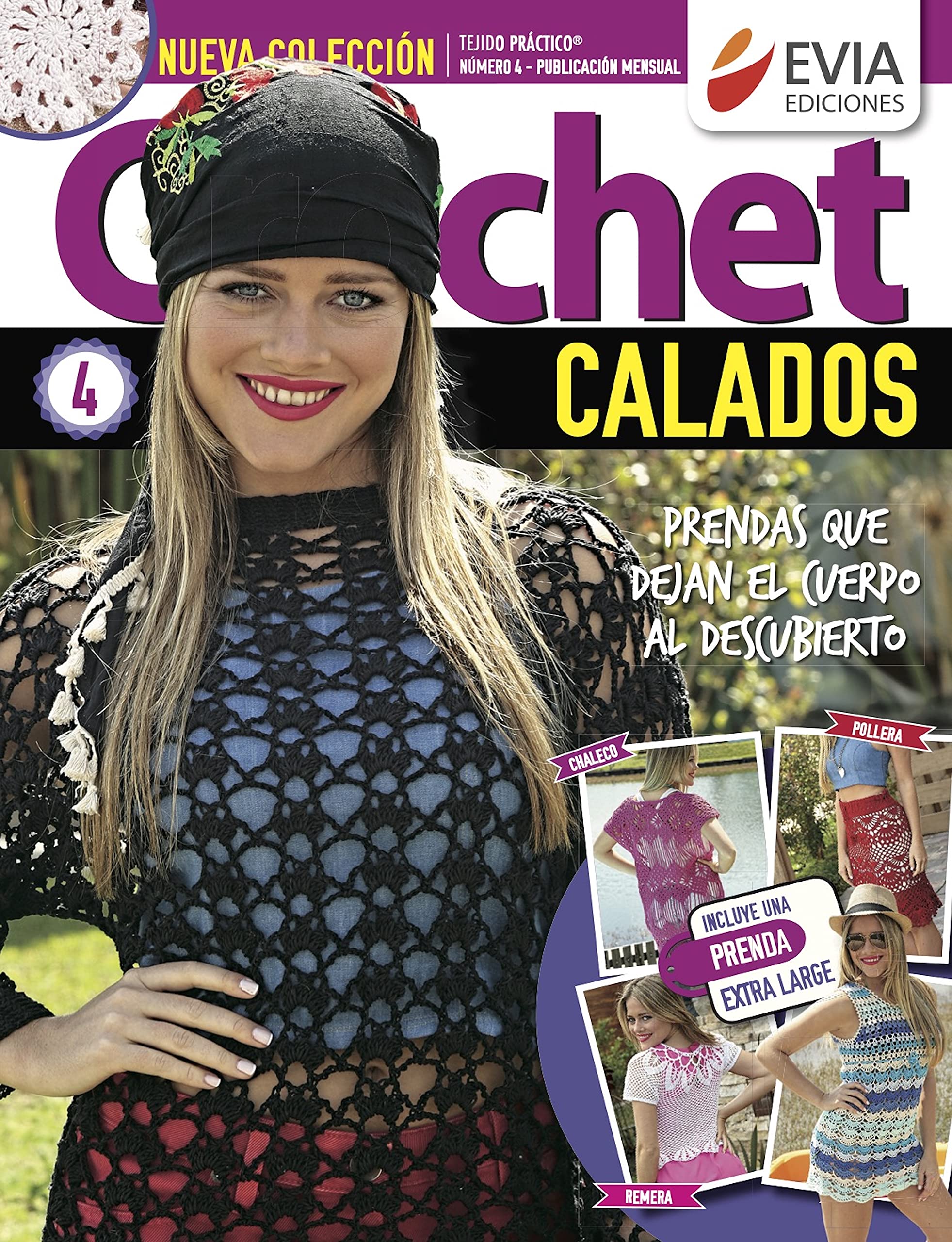 Crochet calados 4: Prendas que dejan el cuerpo al descubierto (CROCHET II nº 5) by EVIA ...