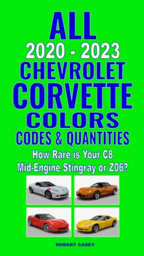 Corvette C3 Car Cover Corvette Black Book 2024 Edition - C1 To C8 ...