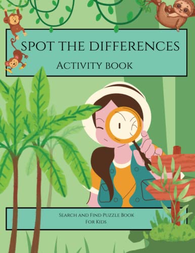 Spot The Differences Activity Book by Luminita Abageru | Goodreads
