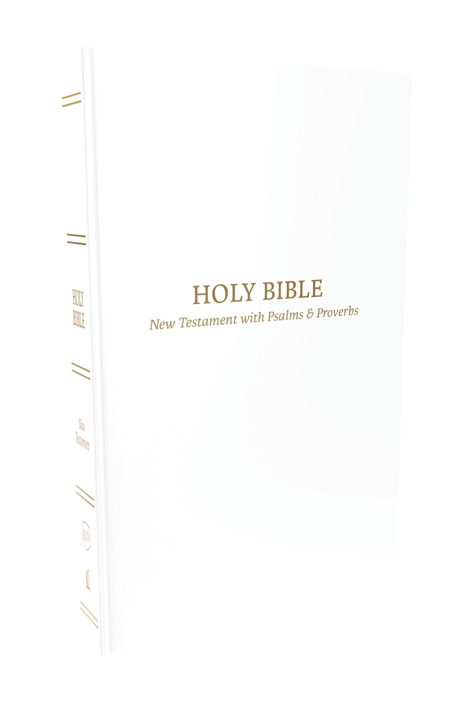 KJV Holy Bible: Pocket New Testament with Psalms and Proverbs, White ...